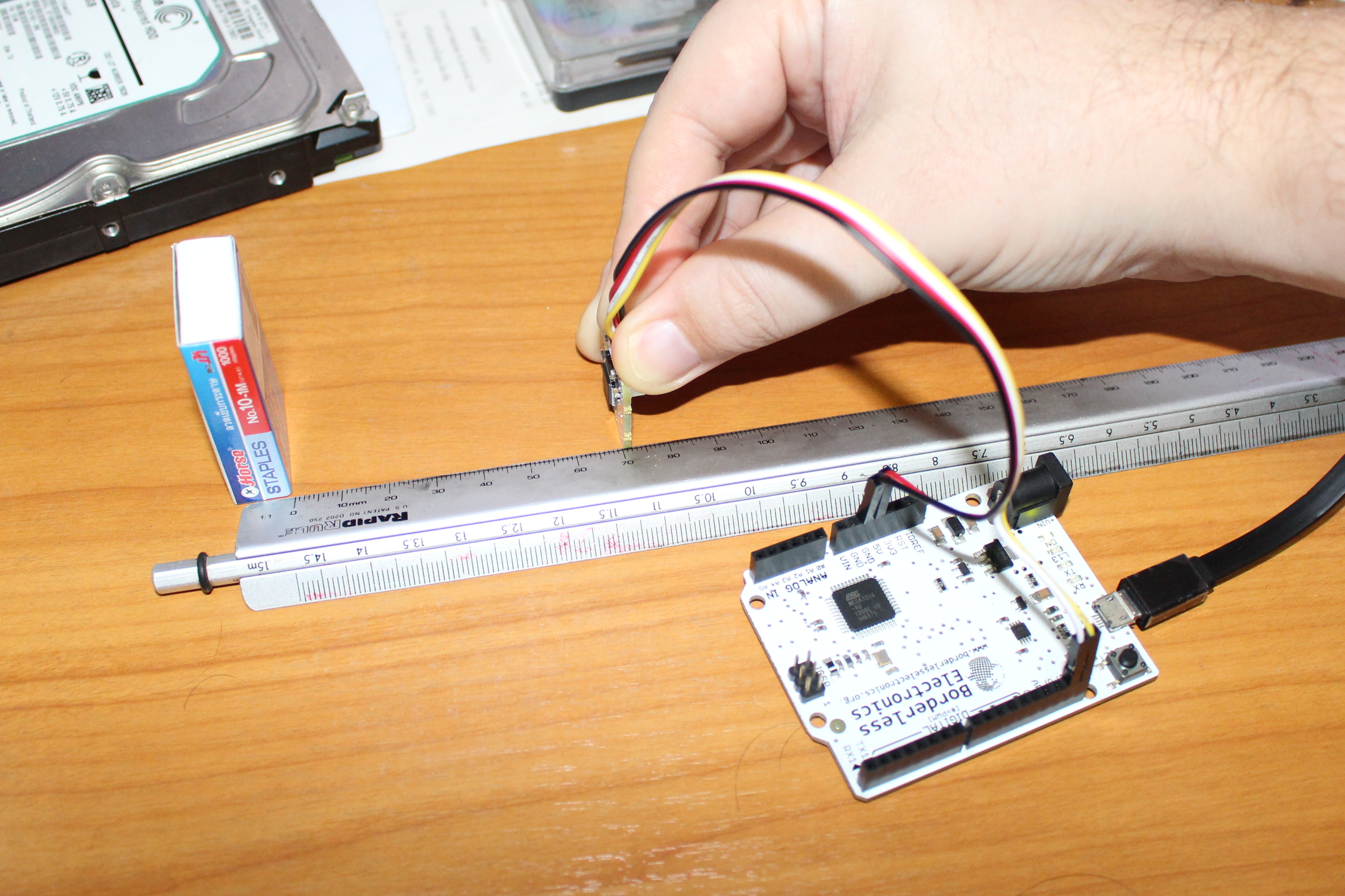 Getting Started With Tinylidar Time Of Flight Sensor On Arduino And Raspberry Pi Cnx Software
