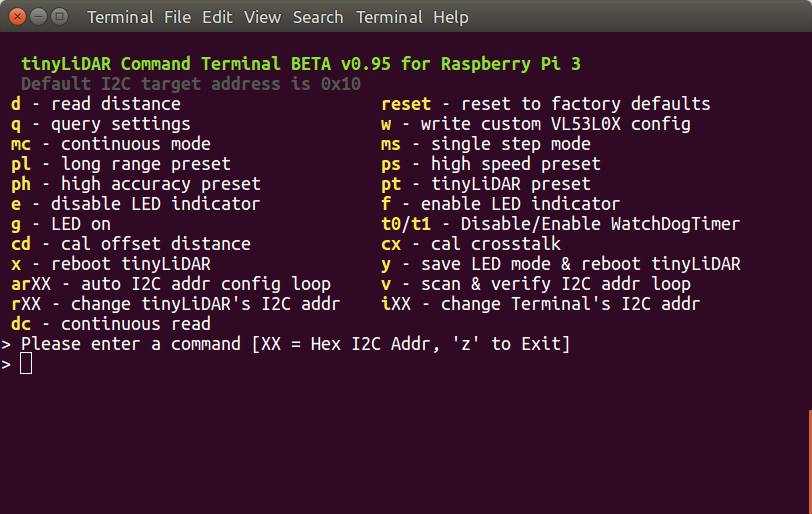 Getting Started With Tinylidar Time Of Flight Sensor On Arduino And Raspberry Pi Cnx Software