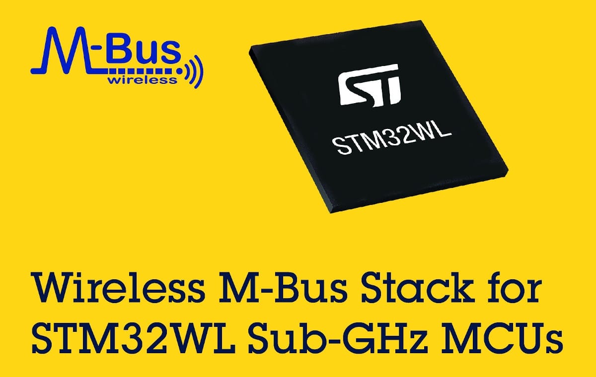 STMicro STM32WL Wireless MCU Gets Wireless M-Bus Stack for Smart Meters ... STMicro STM32WL Wireless MCU Gets Wireless M-Bus Stack for Smart Meters ...