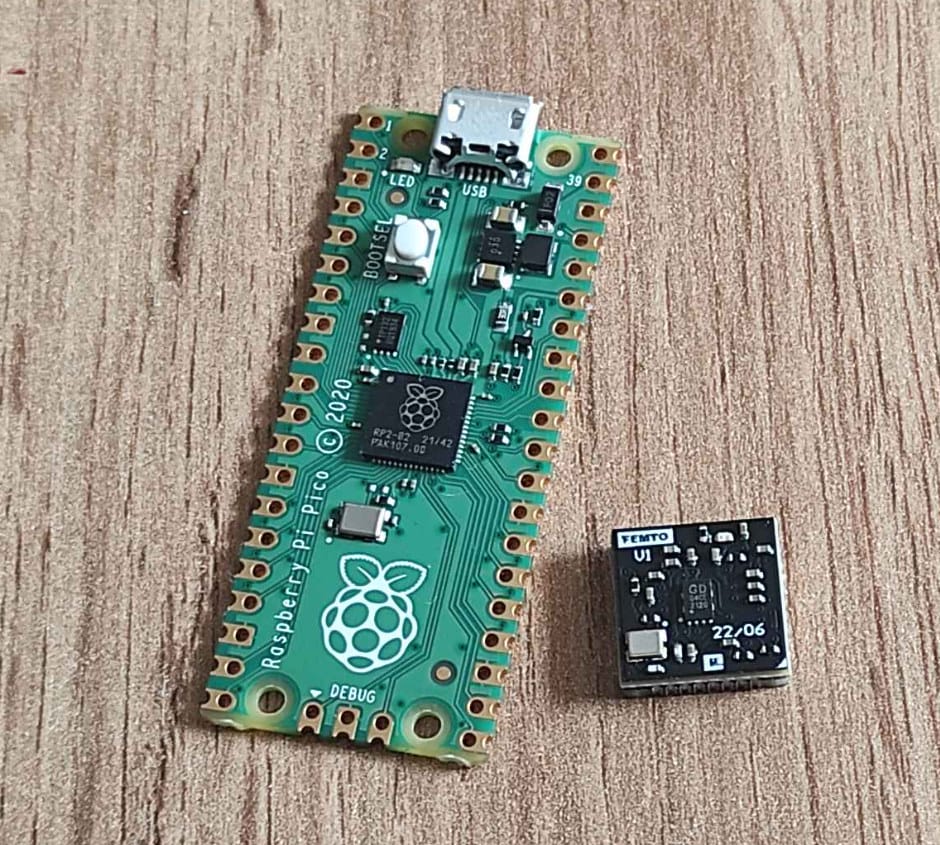 Femto Is A Tiny 12x12mm Raspberry Pi Rp2040 Module Cnx Software