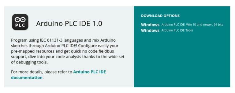 Arduino Plc Ide Released For The Portenta Machine Control Unit And