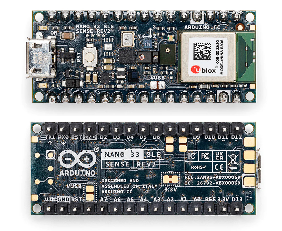 Arduino Nano 33 Ble Sense Rev2 Switches To Bmi270 And Bmm150 Imus Hs3003