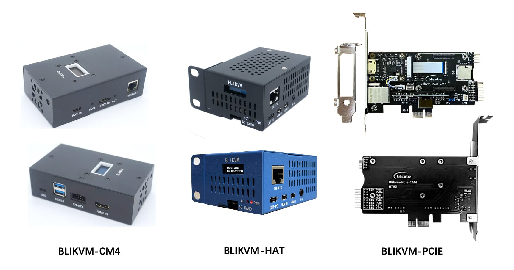 Cnx Software Blikvm Open Source Kvm Over Ip Works With Raspberry Pi Cm4 Raspberry Pi Hat