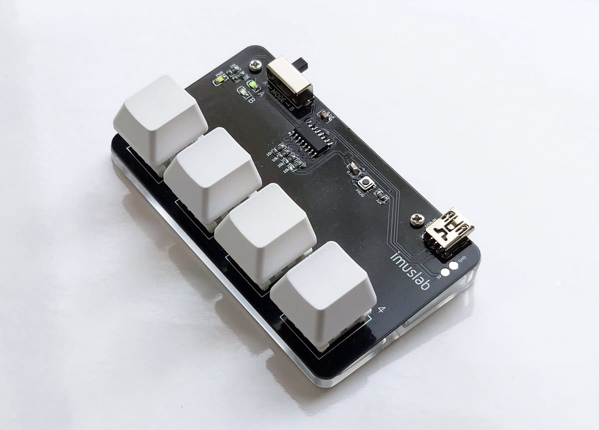 10 Arduino Programmable Wch Ch552 Macro Keyboard Is Configurable From A Web Browser Cnx Software